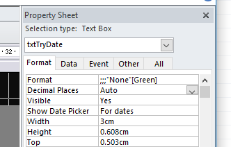 Problems with Conditional Formatting | Access World Forums