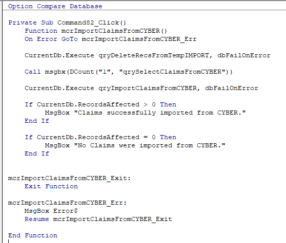 Solved - Import process runs append query: is there a way to alternate ... Solved - Import process runs append query: is there a way to alternate ...