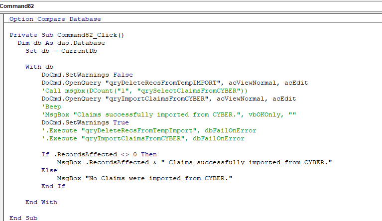 Solved - Import process runs append query: is there a way to alternate ... Solved - Import process runs append query: is there a way to alternate ...