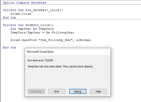 Solved Open Mainform With Vba Using Where Condition To Filter The Subform Inside The Mainform