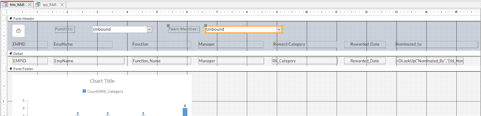 Solved Considering Multiple Criteria With Multiple Combo Boxes On An Unbounded Form Access