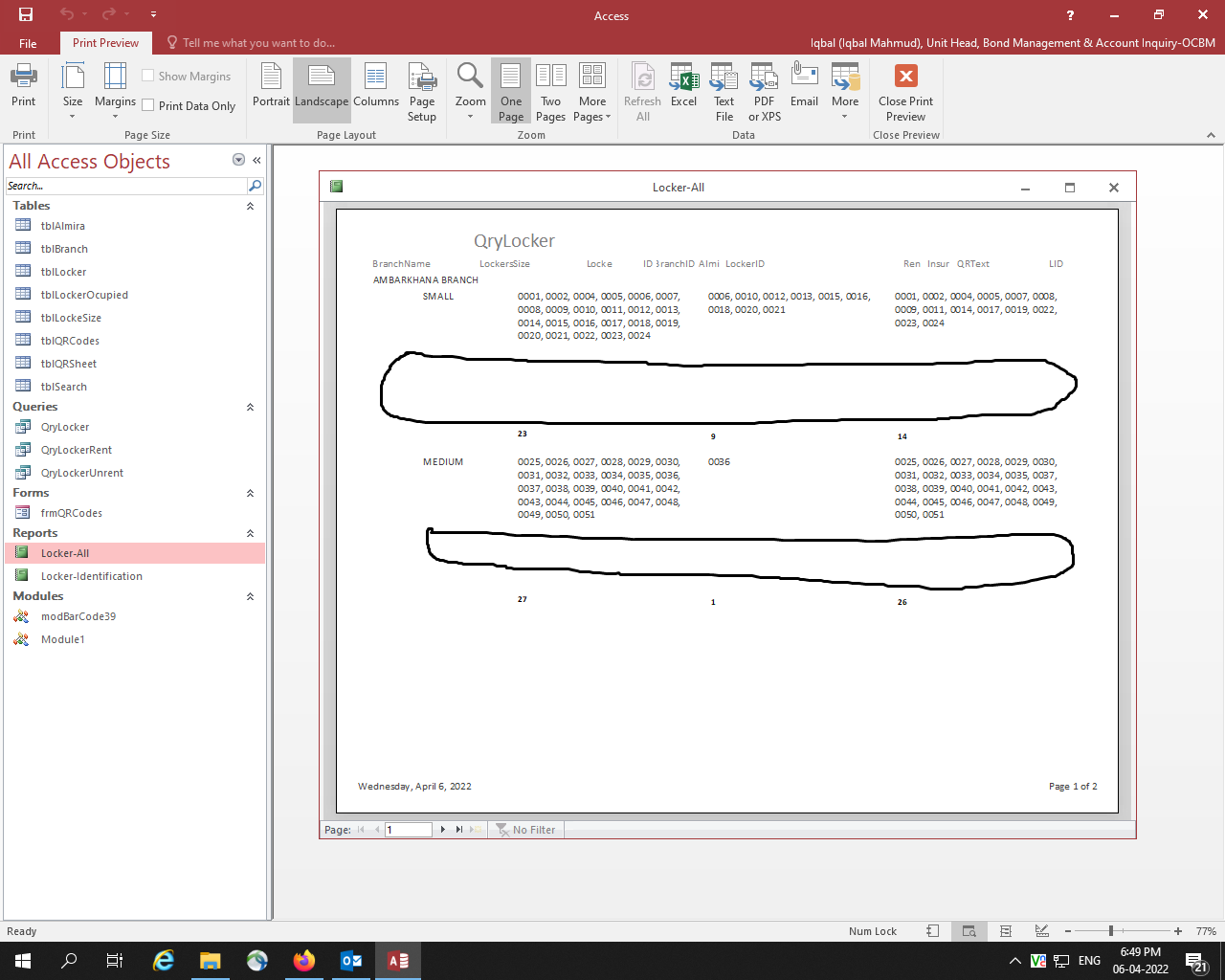 how can I automatic content height of unbound field in report | Access World Forums